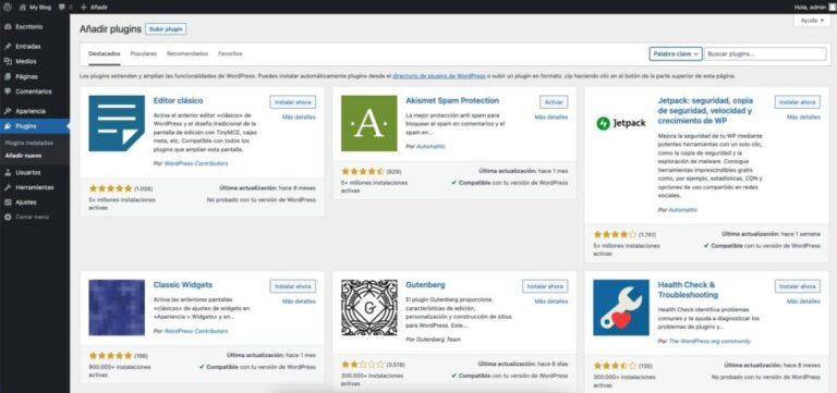 Cómo instalar un plugin en WordPress – DonDominio Blog